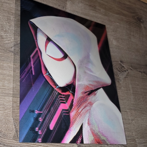 Spiderman | Art | Spiderverse 3d Holographic Lenticular Poster | Poshmark